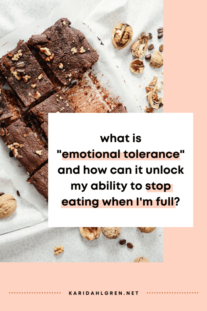 Emotional Tolerance: The #1 Skill to Stop Overeating