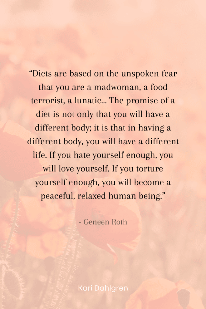 Intuitive Eating Quotes: 19 Inspiring Anti-Diet Sayings