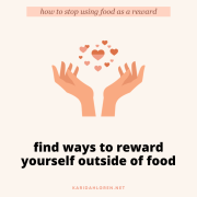 How to Stop Using Food as a Reward: Evidence-Based Tips
